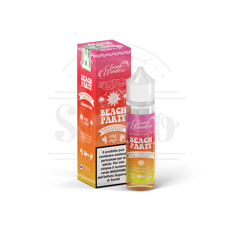 Beach Party Liquido 30ml mix and vape SevenWonders