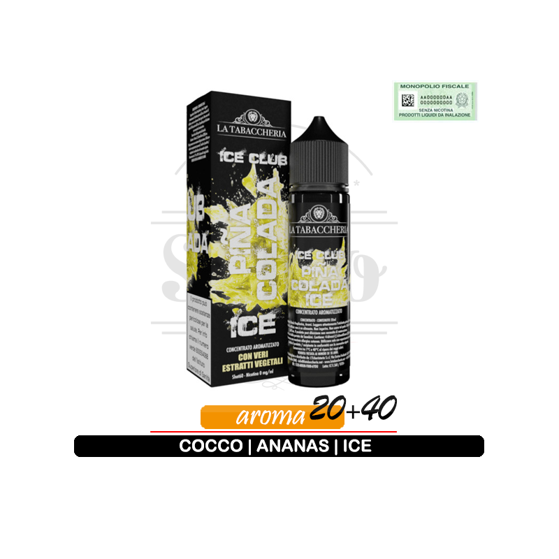 Pina Colada Ice Aroma 20ml Linea Ice Club La Tabaccheria