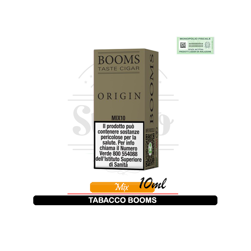 Booms Origin Aroma Tabacco Mini Shot 10ml Tnt Vape